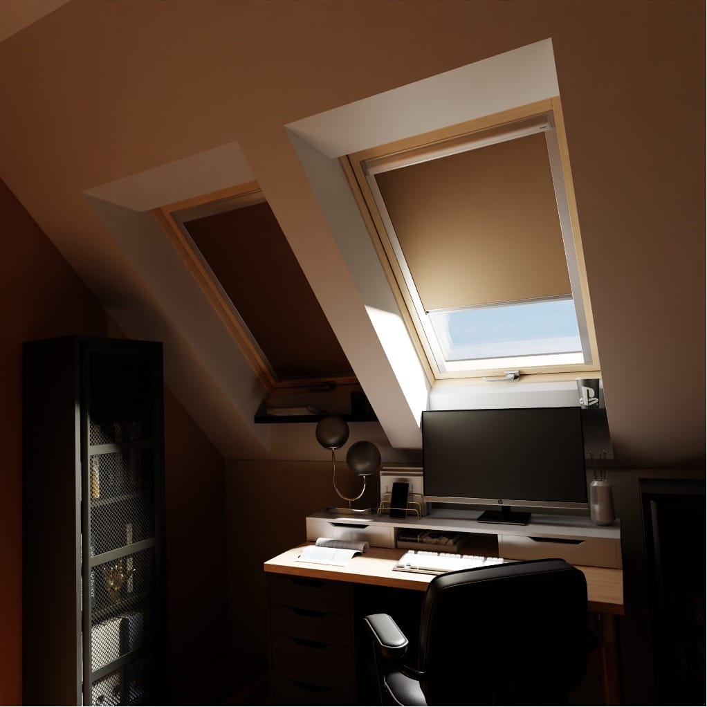 Installieren Sie ein Dachfenster Rollo